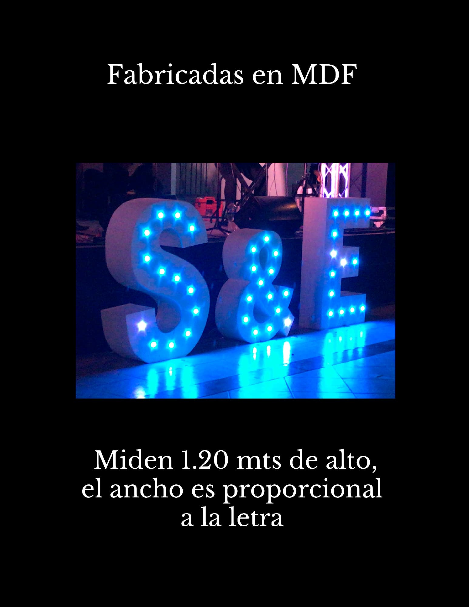 Letras Gigantes - Camicam Photobooth